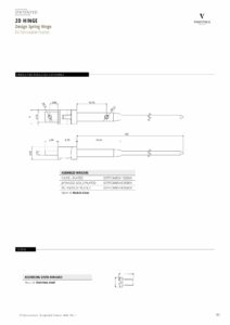 2D Hinge | Visottica Group