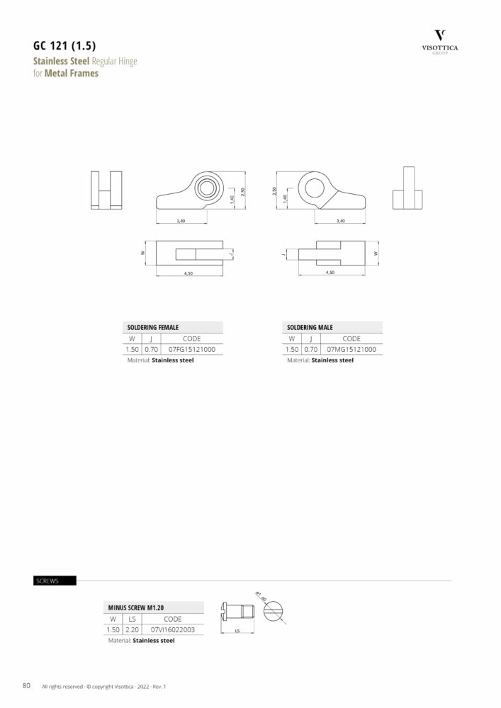 GC 121 (1.5) | Visottica Group